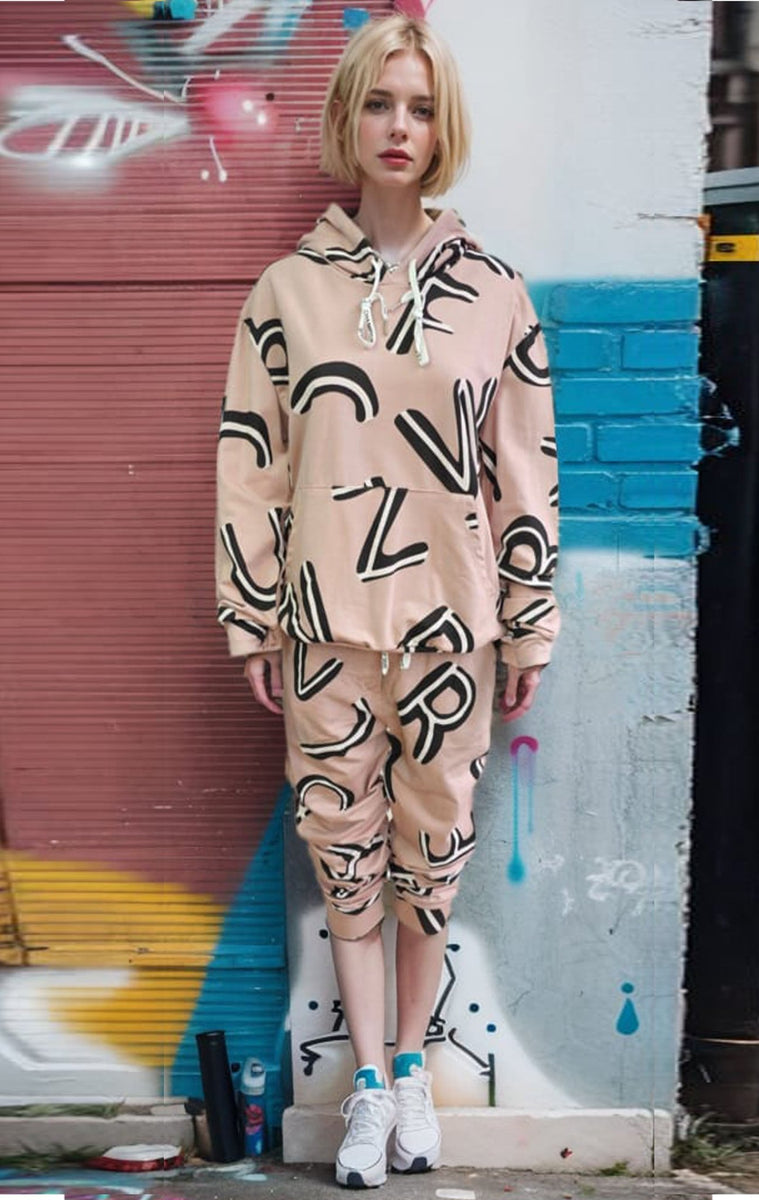Pink Graffiti Tracksuit – Misstreat
